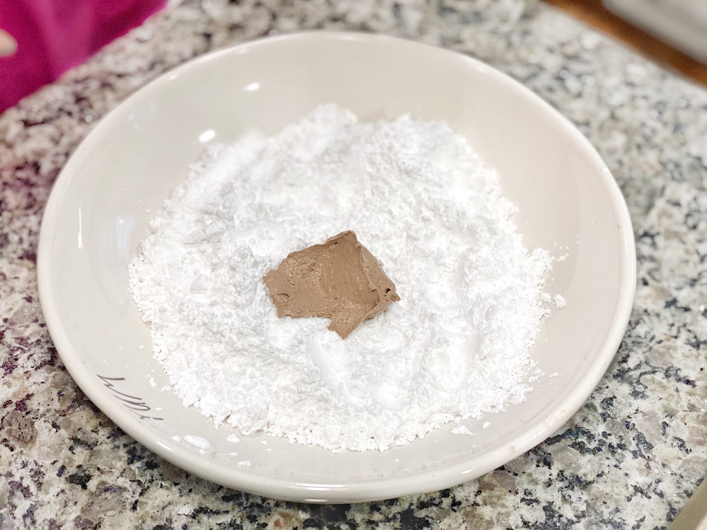 Chocolate Snowdrop Christmas Cookies - Aubrey Swan Blog